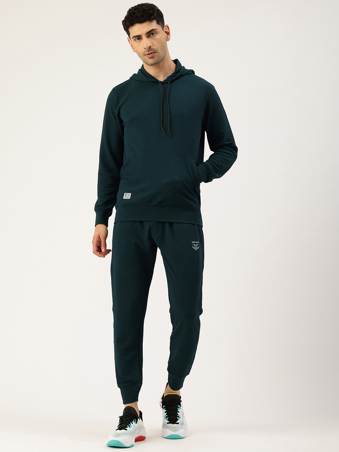 Buy Sports52 Wear Men Self Design Textured Training Tracksuits ...