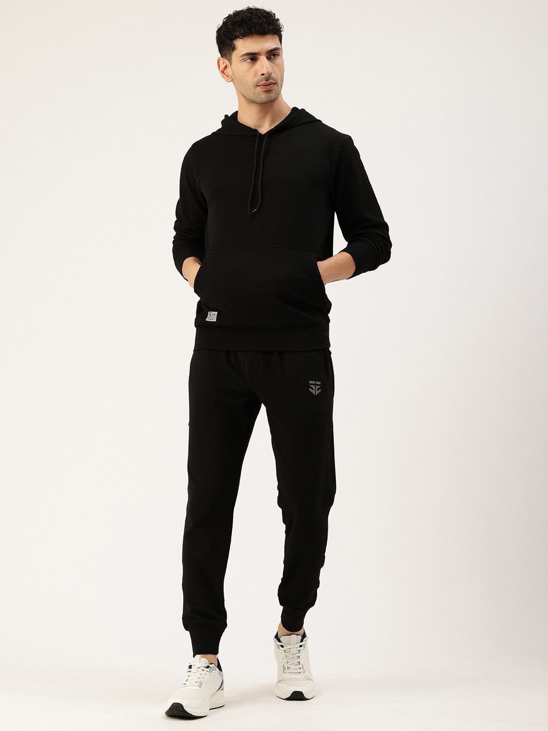 Buy Sports52 Wear Men Self Design Textured Training Tracksuits ...