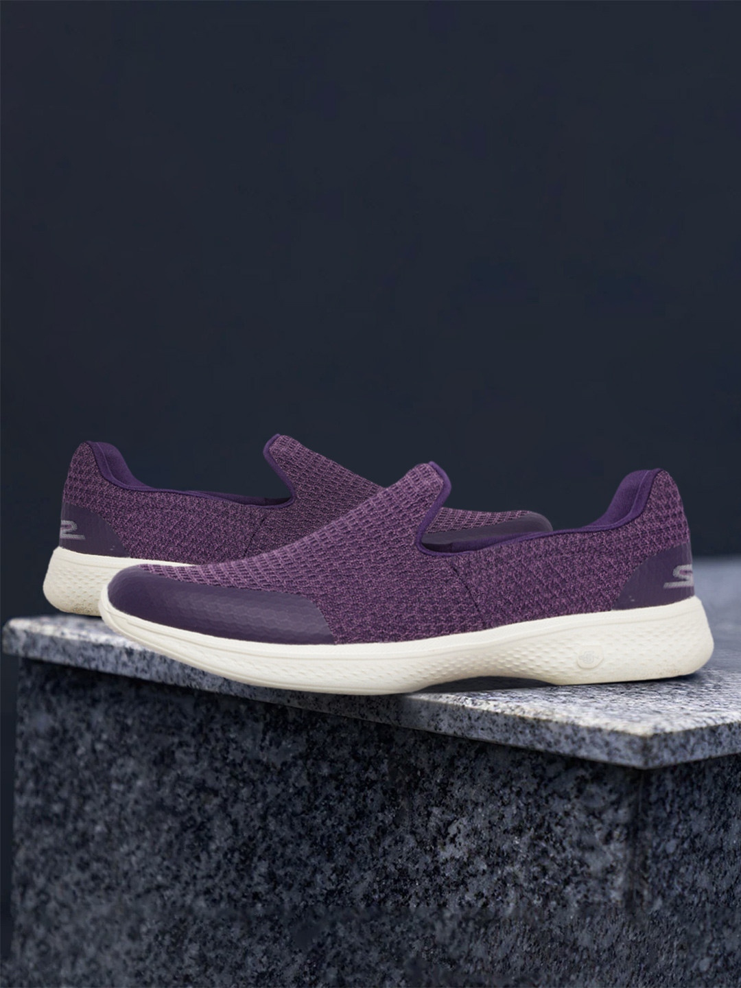 Buy Skechers Women Purple GO WALK 4 ARRAY Shoes - Sports Shoes for ...