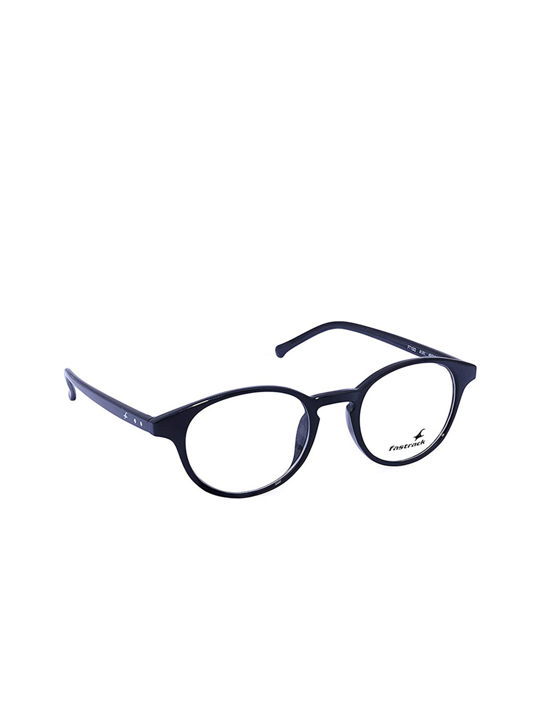 Buy Fastrack Unisex Blue & Black Full Rim Oval Frames - Frames for ...