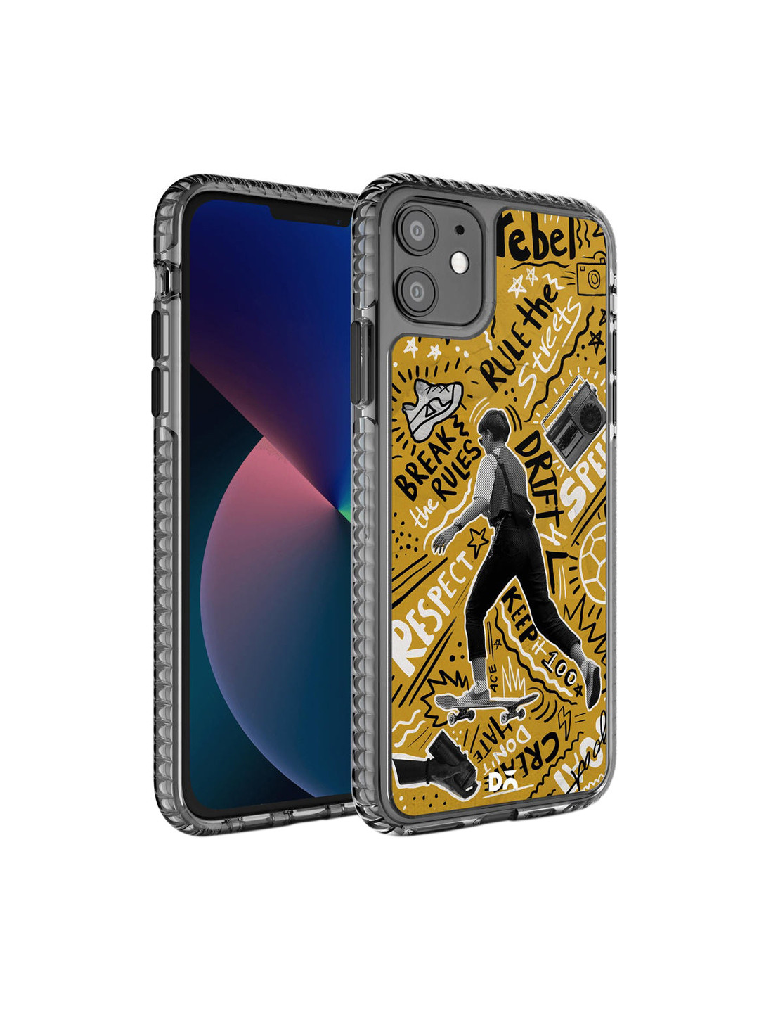 Buy DailyObjects Multi Colored Printed IPhone 11 Back Case - Mobile ...