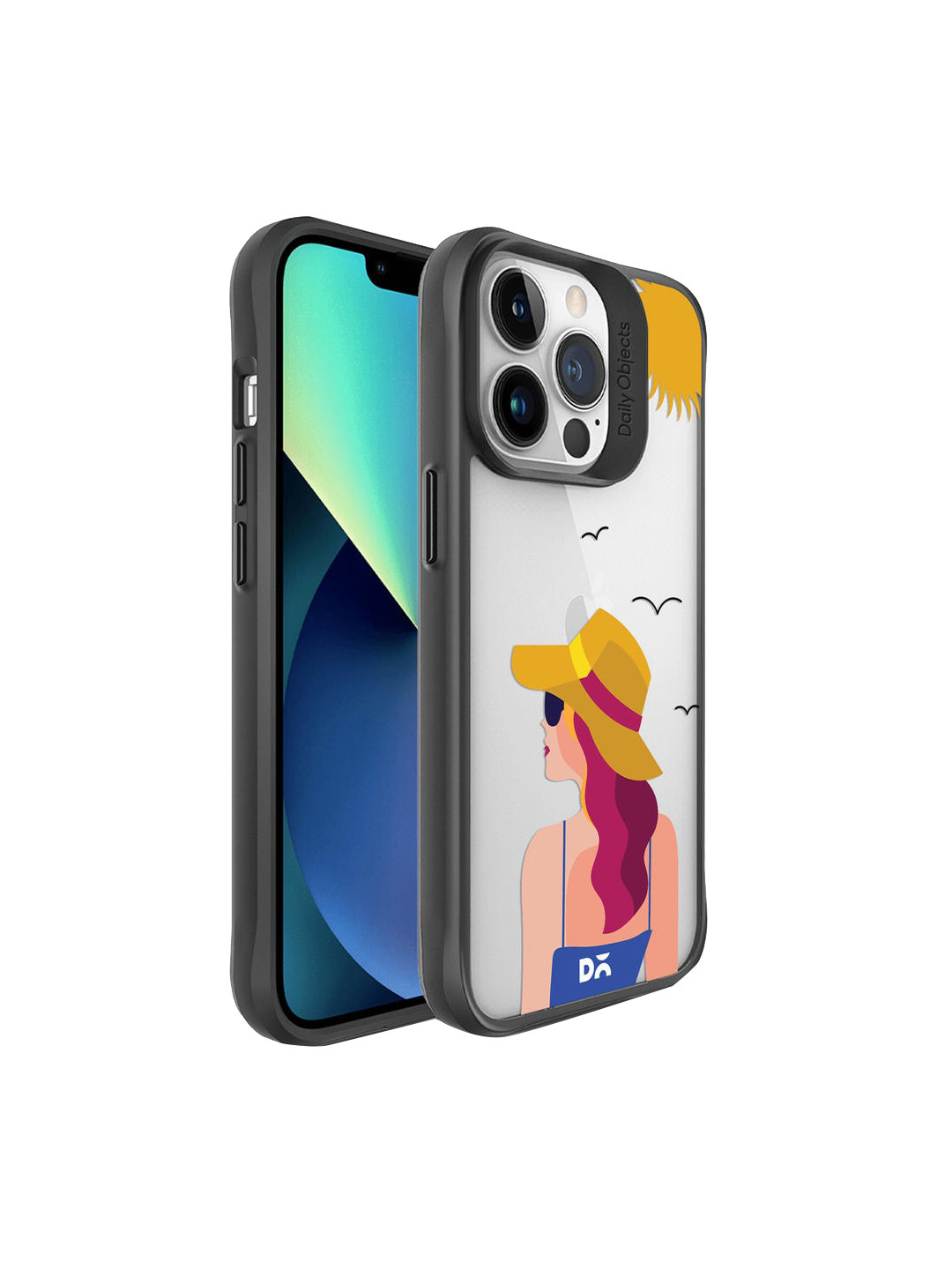 Buy DailyObjects Transparent & Yellow Sun Tan IPhone 13 Pro Max Back ...