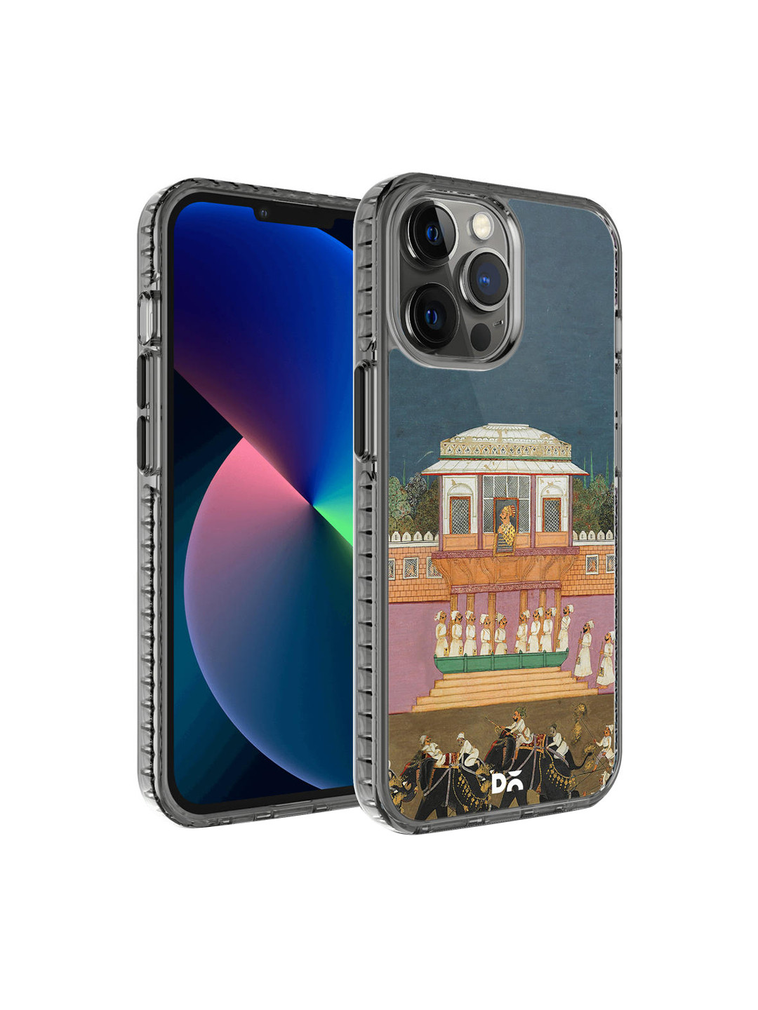 Buy DailyObjects Blue & Pink Royal Parade Printed IPhone 12 Pro Back ...