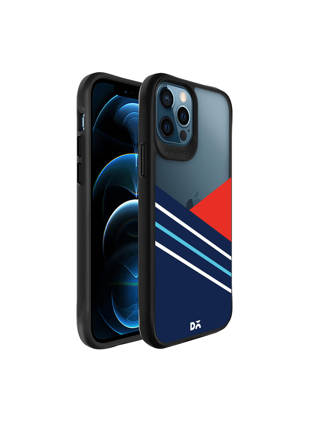 Buy DailyObjects Adults Black & Navy Blue Printed IPhone 12 Pro Max ...