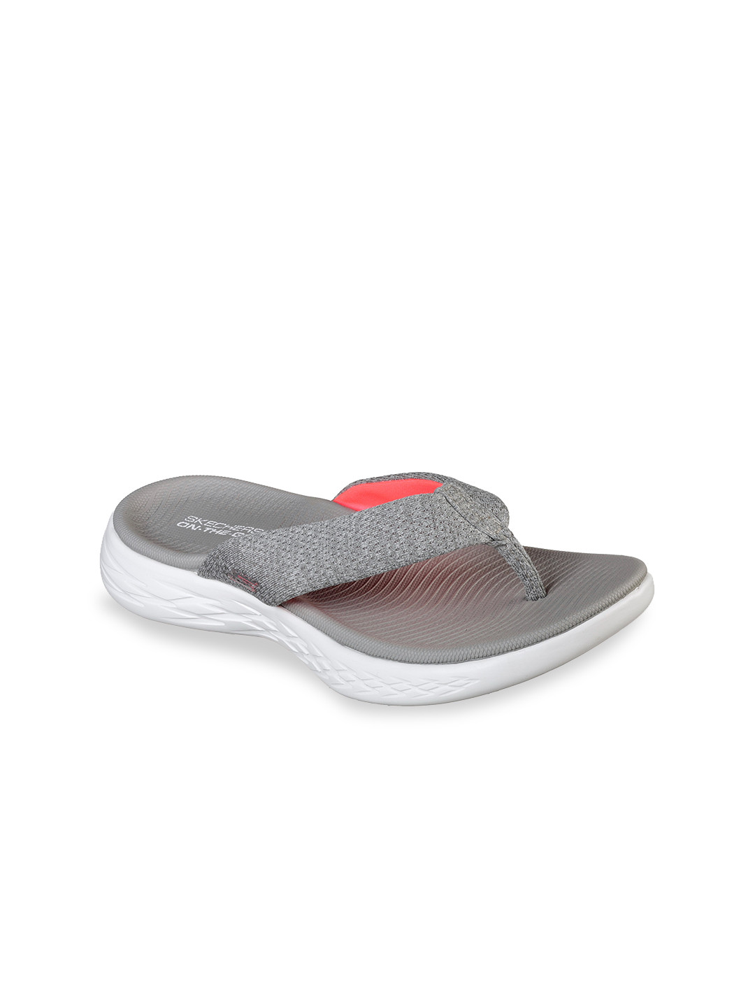 Buy Skechers Women Grey Flip Flops - Flip Flops for Women 18934780 | Myntra