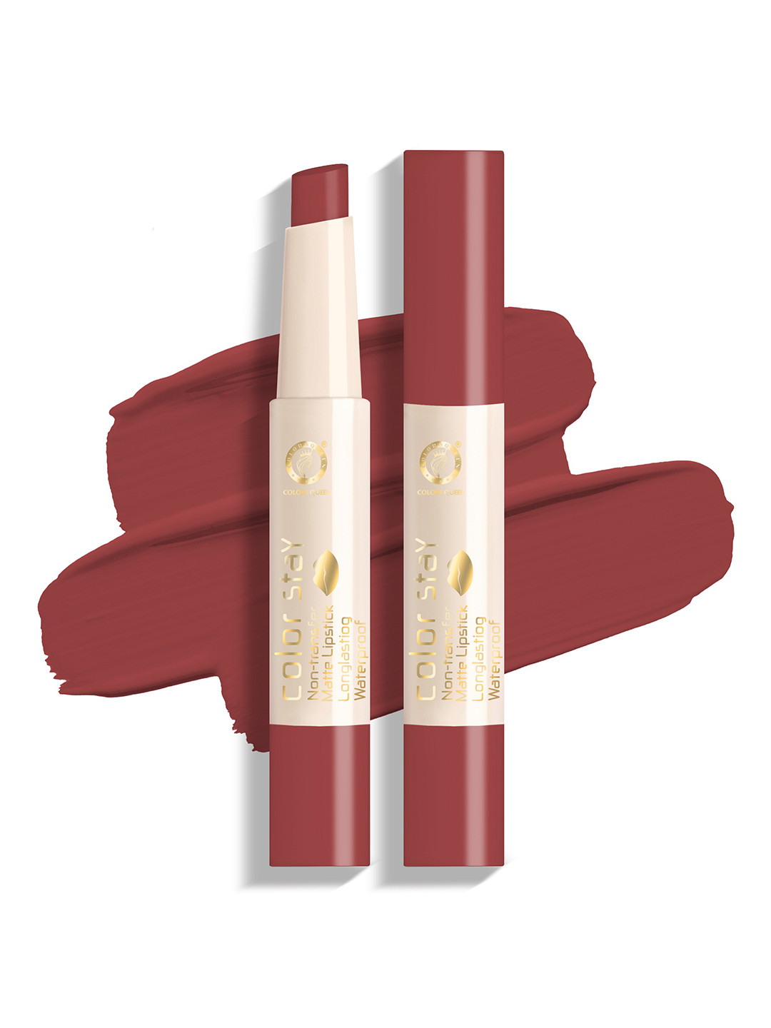 Buy Colors Queen Color Stay Long Lasting Non Transfer Matte Lipstick 4 ...