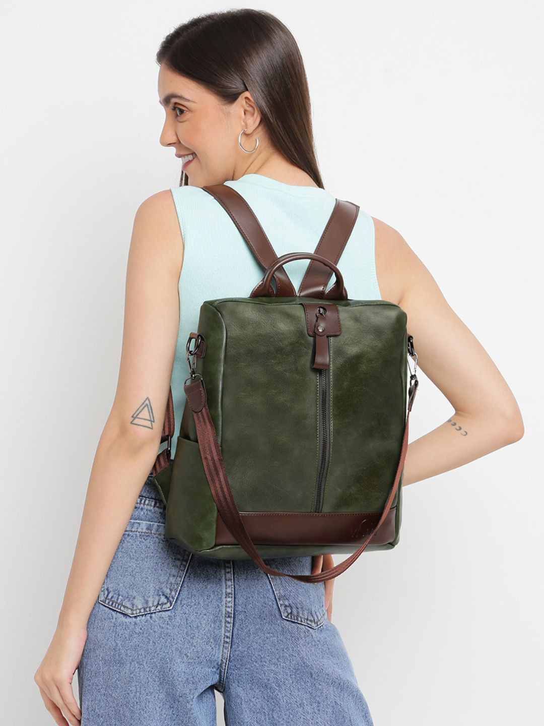 Buy VISMIINTREND Women 13" Laptop Backpack With Sling - Backpacks for ...