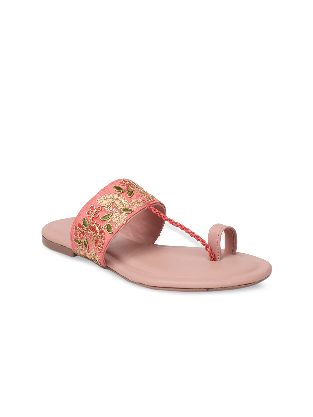 Buy XE Looks Women Peach Coloured Flats - Flats for Women 18959080 | Myntra