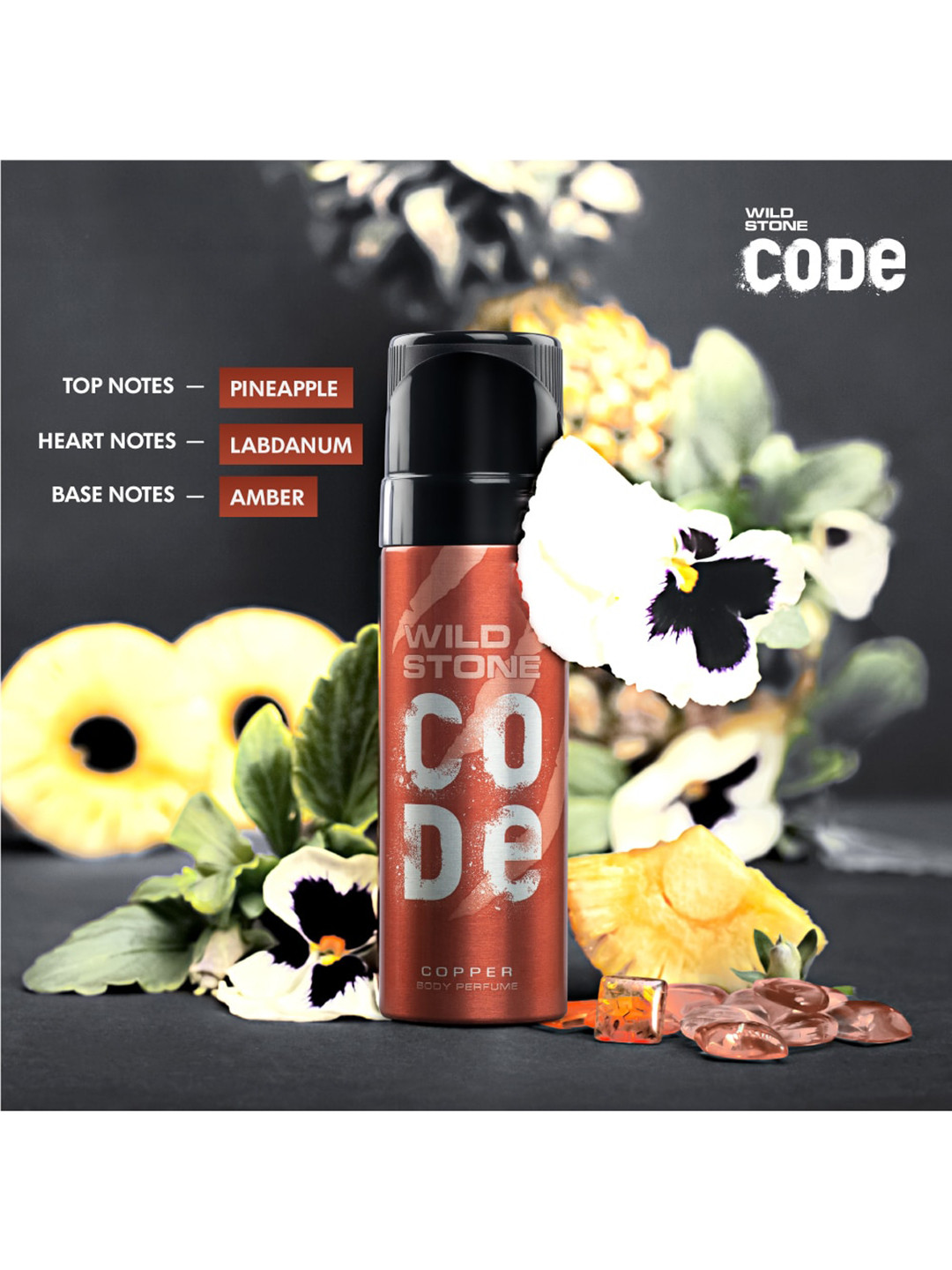Buy Wild Stone Men Code Copper No Gas Body Perfume Deodorant 150 Ml ...