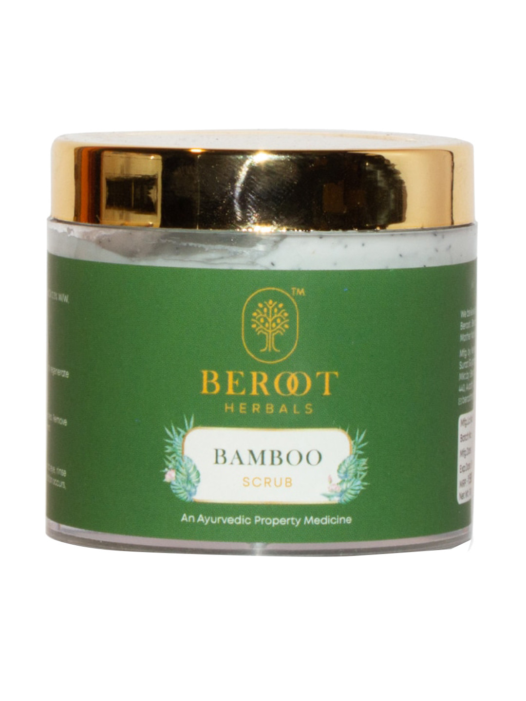 Buy BEROOT HERBALS Beroot Herbals Bamboo Face Scrub 100gm - Face Scrub ...