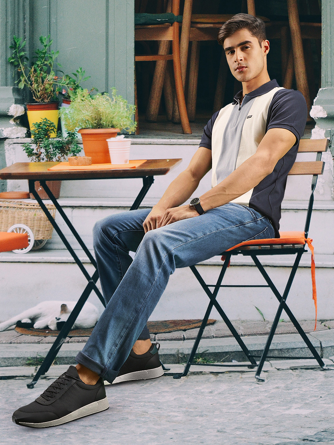 Buy Levis 65504 Men Blue Skinny Fit Mid Rise Clean Look Heavy Fade ...