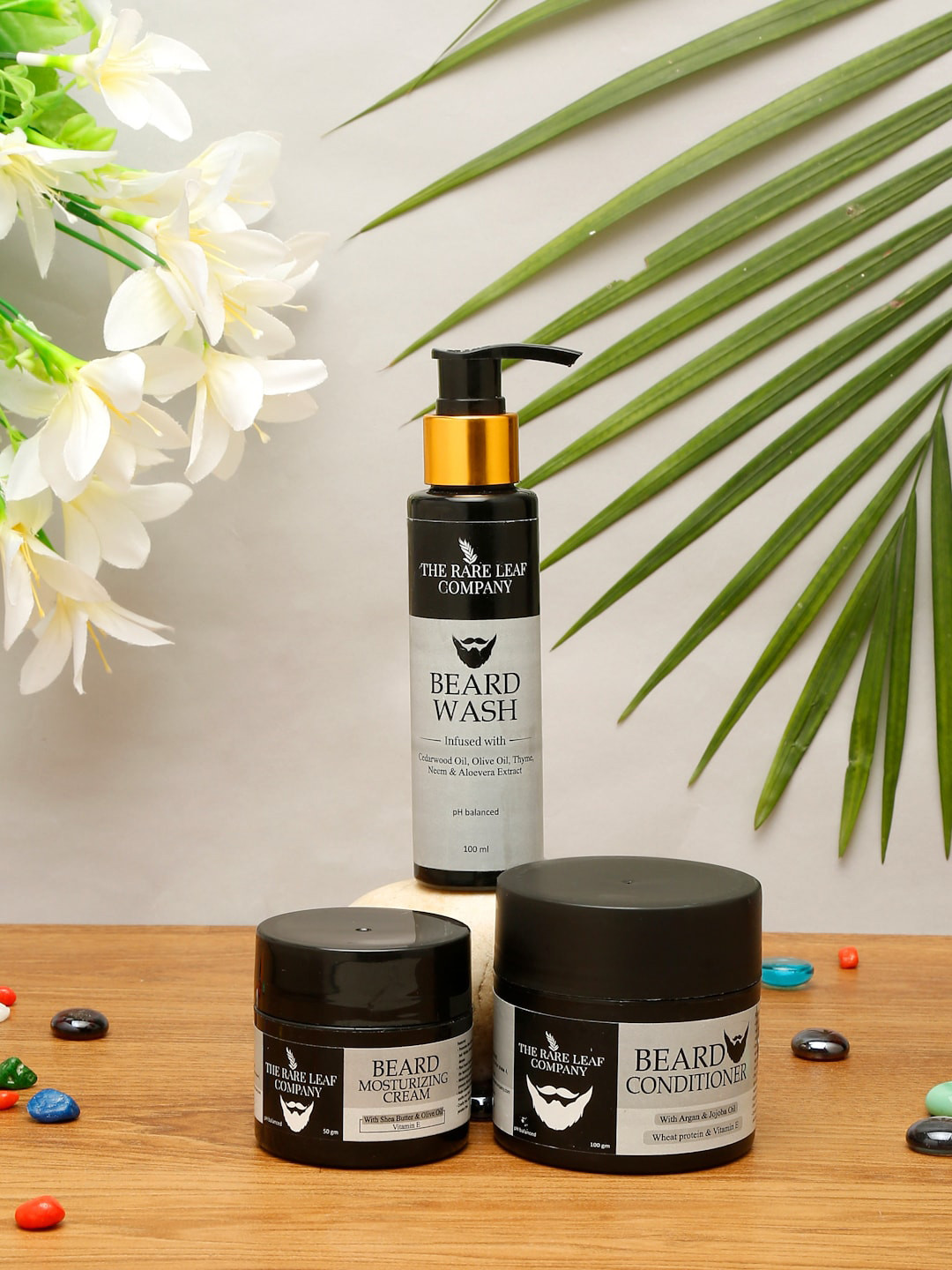 Buy THE RARE LEAF COMPANY Black Hair Care Routine Combo Kit 100ml ...