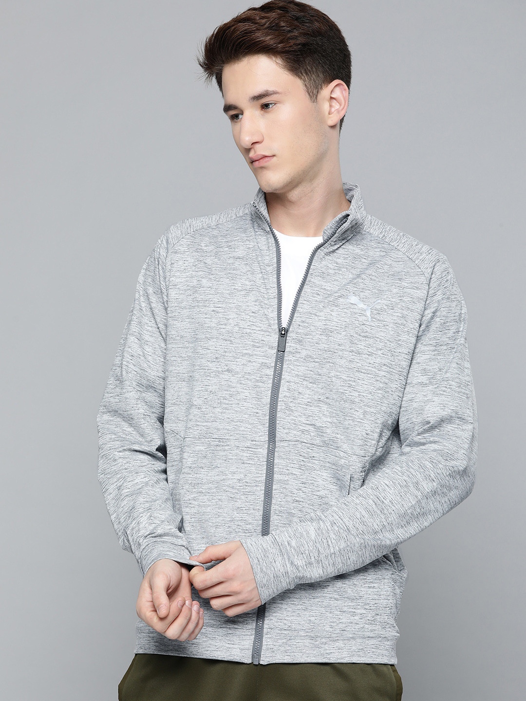 Buy Puma Men Solid CLOUDSPUN Full Zip Training Jacket - Jackets for Men ...