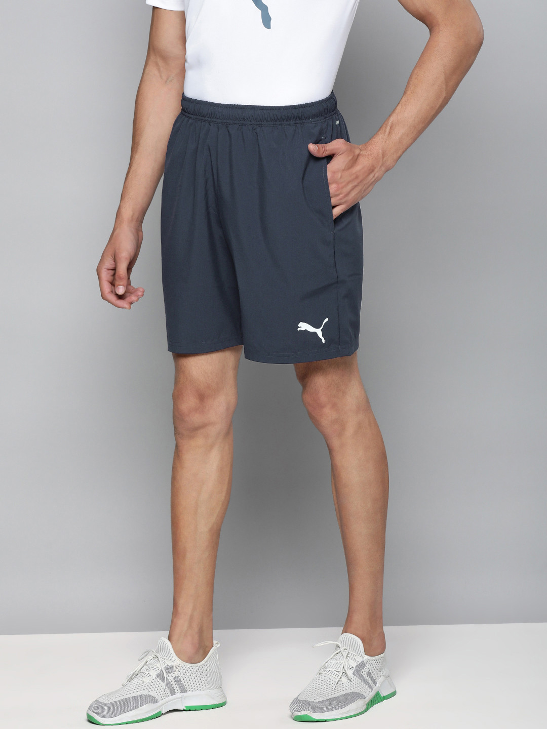 Buy Puma Men Navy Blue TeamLIGA Multisport Shorts - Shorts for Men ...
