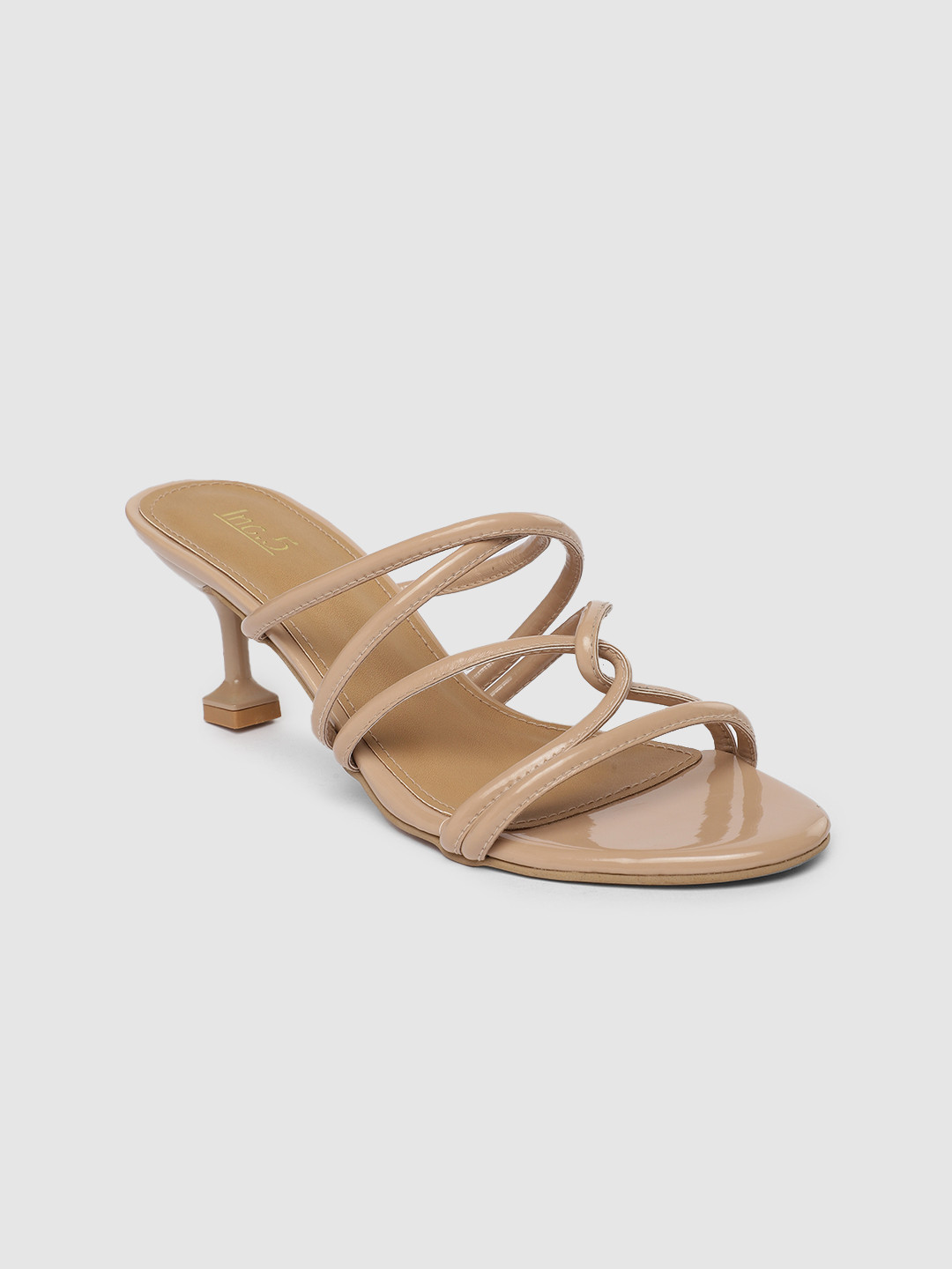 Buy Inc 5 Women Beige Solid Heel Sandals - Heels for Women 18985212 ...