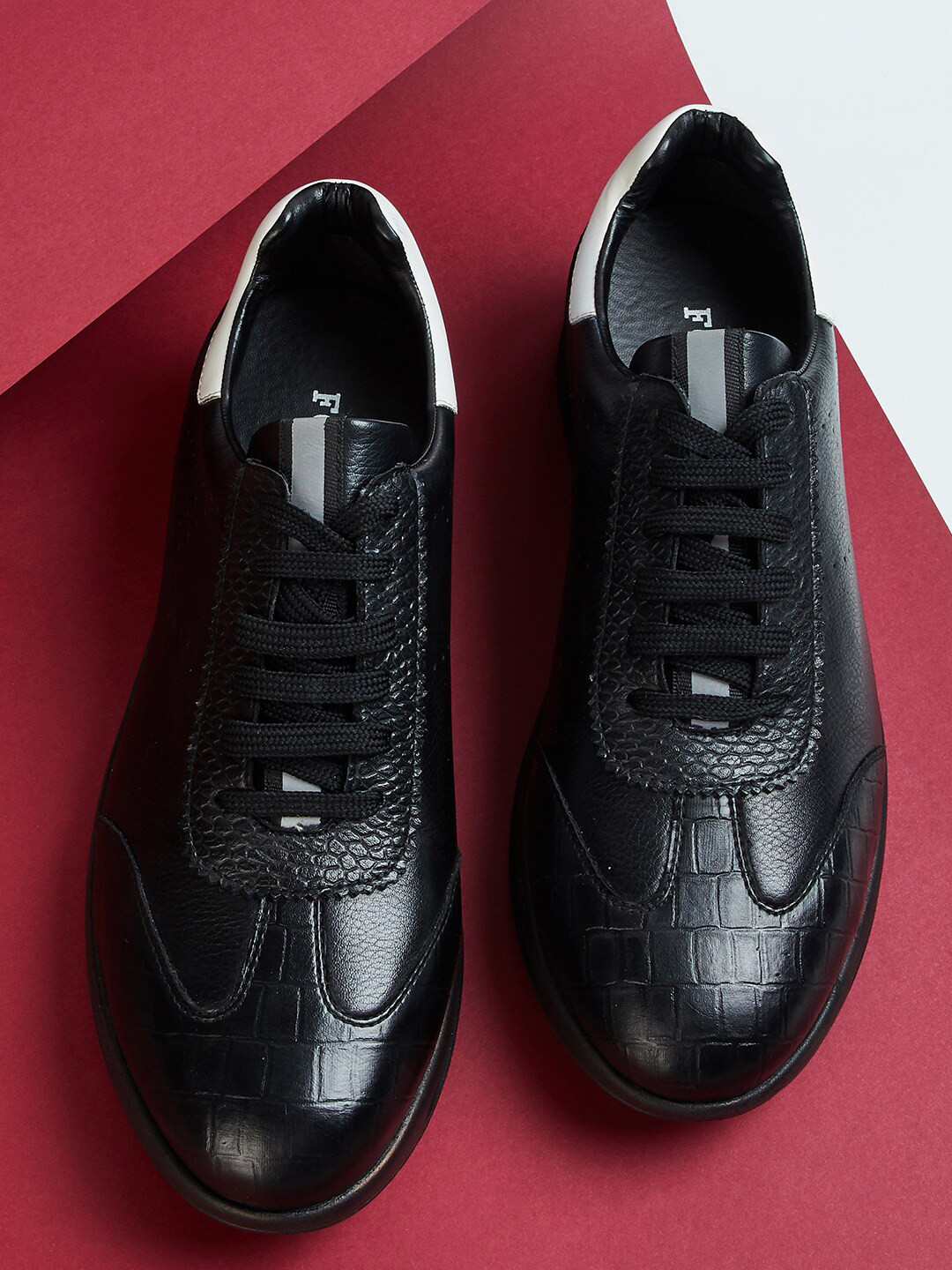 Buy Forca By Lifestyle Men Black Sneakers - Casual Shoes for Men ...