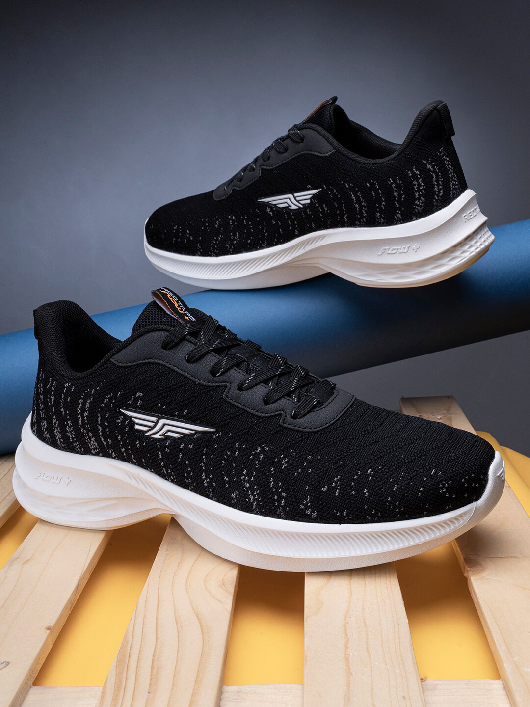 Buy Red Tape Men Black/Grey Running Shoes - Sports Shoes for Men ...