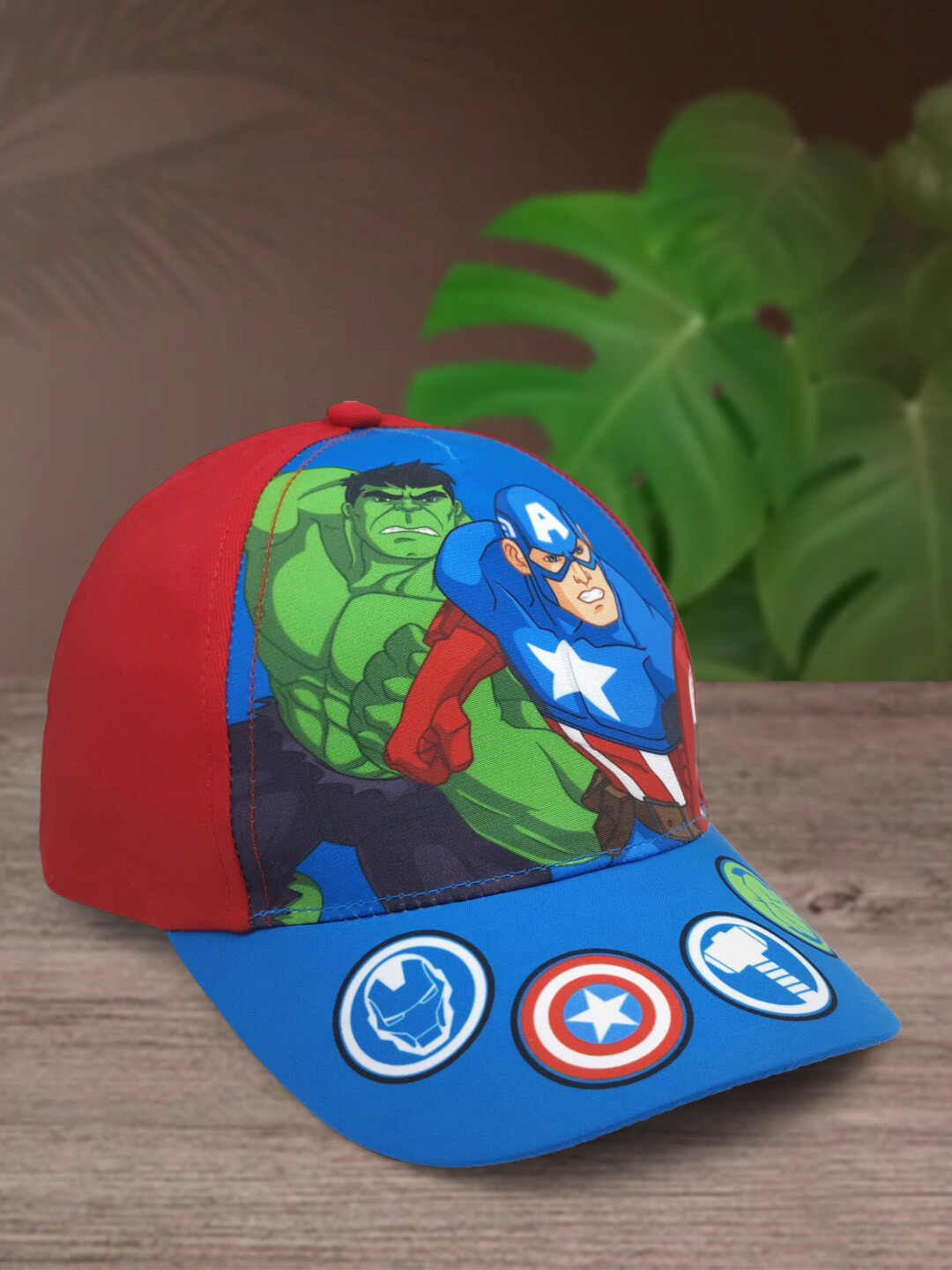 Buy Kids Ville Boys Captain America & Hulk Printed Cap - Caps for Boys ...