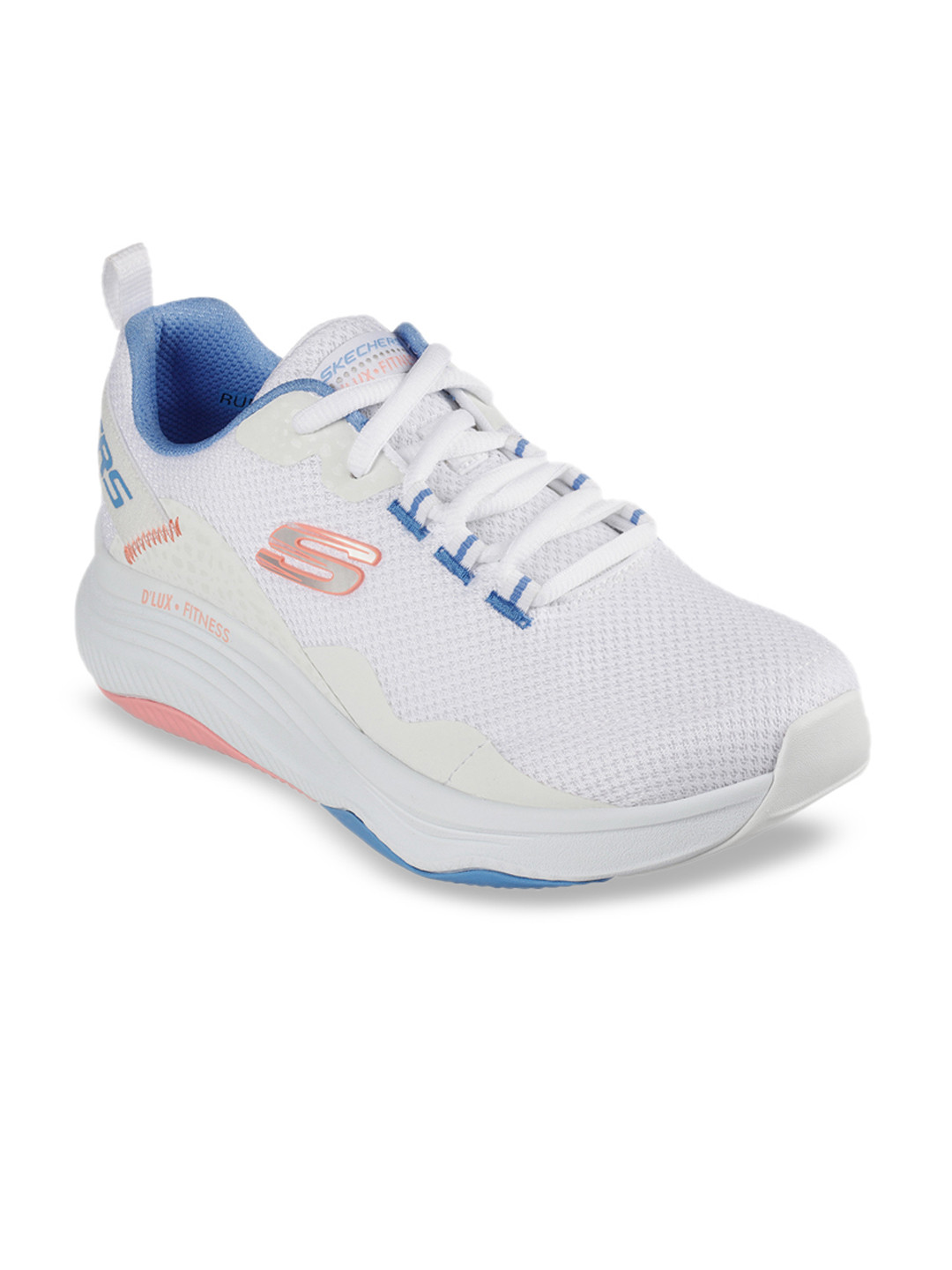 Buy Skechers Women White Mesh Design Sneakers - Casual Shoes for Women ...