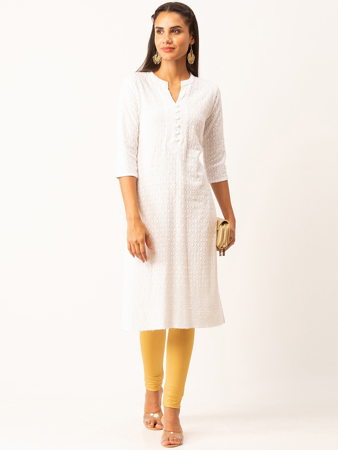 Buy ZOLA Women Ethnic Motifs Thread Work Chikankari Kurta - Kurtas for ... Buy ZOLA Women Ethnic Motifs Thread Work Chikankari Kurta - Kurtas for ...