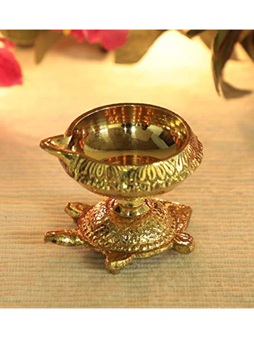 Buy Fashion Bizz Gold Toned Simple Kachhua - Pooja Essentials for ...