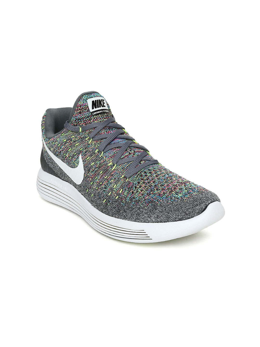 Buy Nike Women Grey LUNAREPIC LOW FLYKNIT 2 Running Shoes - Sports ...