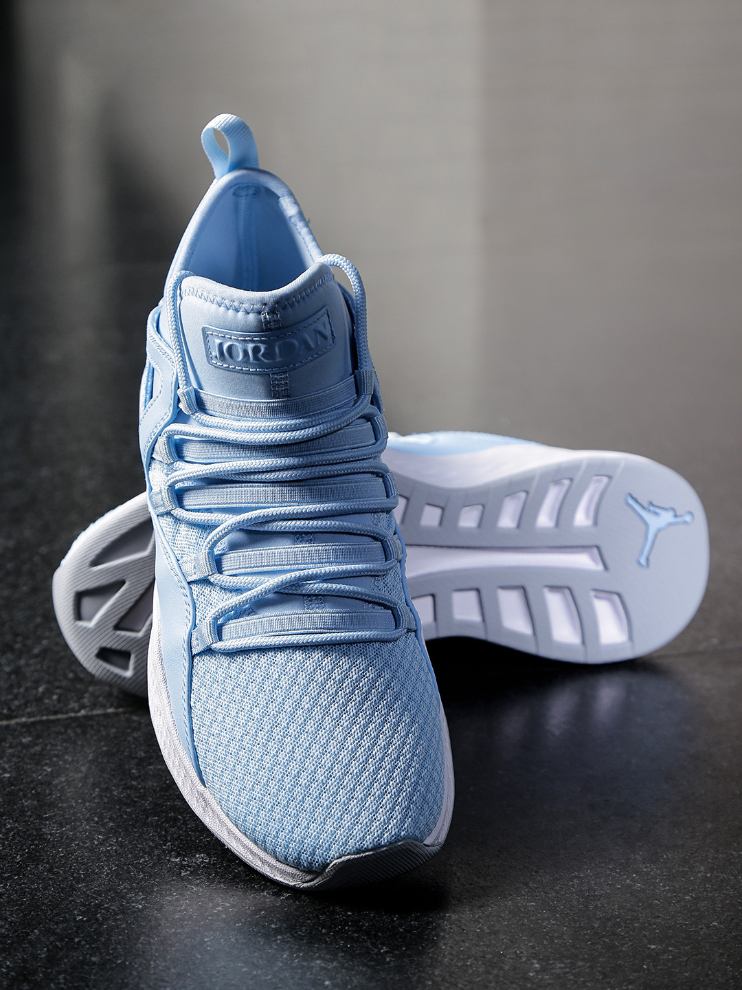 Buy Nike Men Blue Jordan Formula 23 Mid Top Basketball Shoes - Sports ...