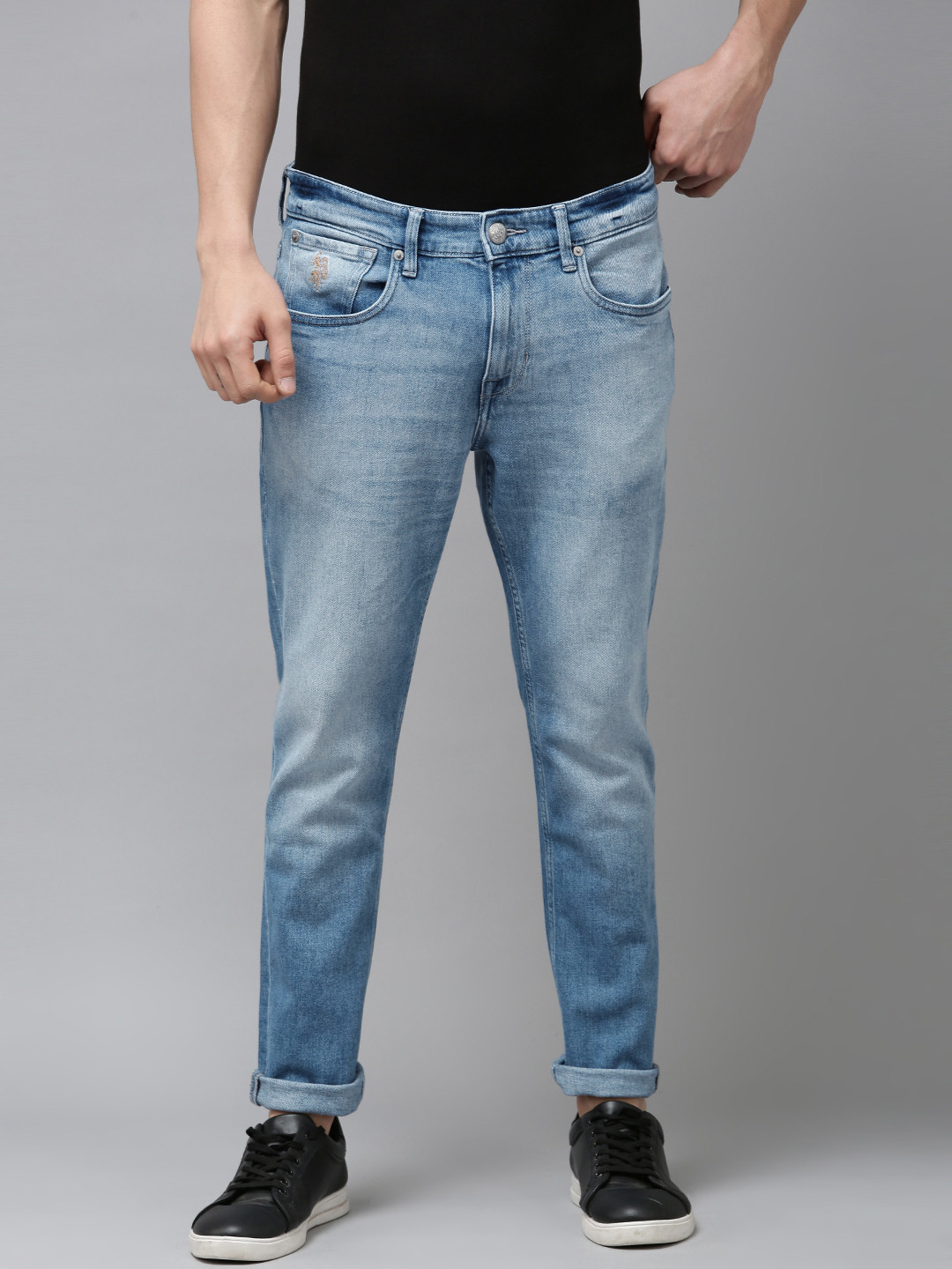 Buy U.S. Polo Assn. Denim Co. Henry Cropped Fit Jeans - Jeans for Men ...