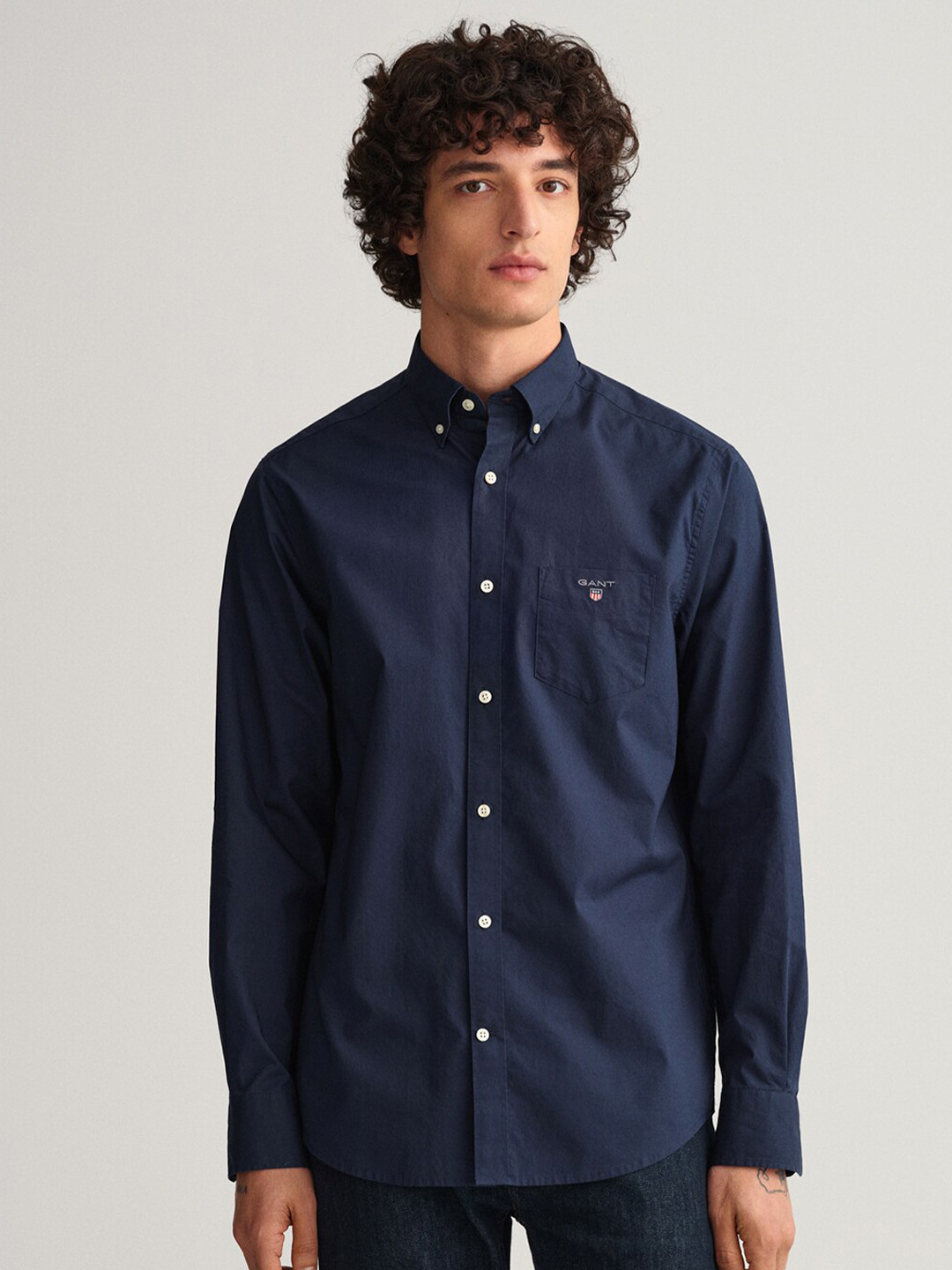 Buy GANT Men Blue Classic Casual Shirt - Shirts for Men 19028338 | Myntra