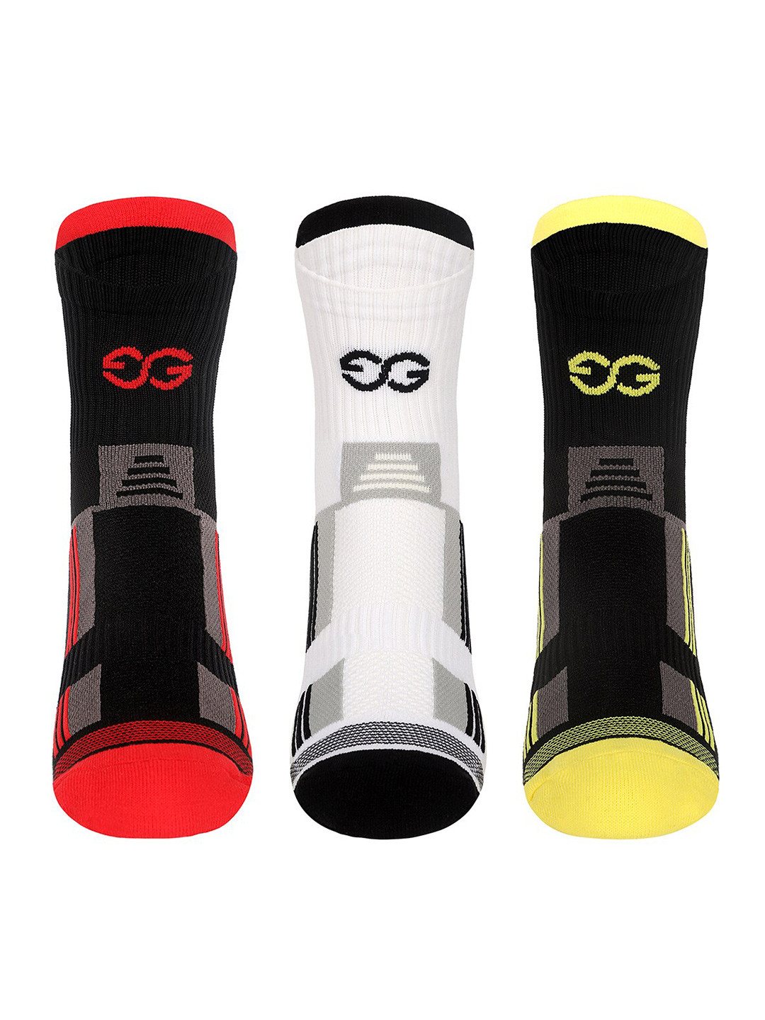Buy SuperGear Men Marathon Running Pack Of 3 Ankle Length Cotton Sports ...