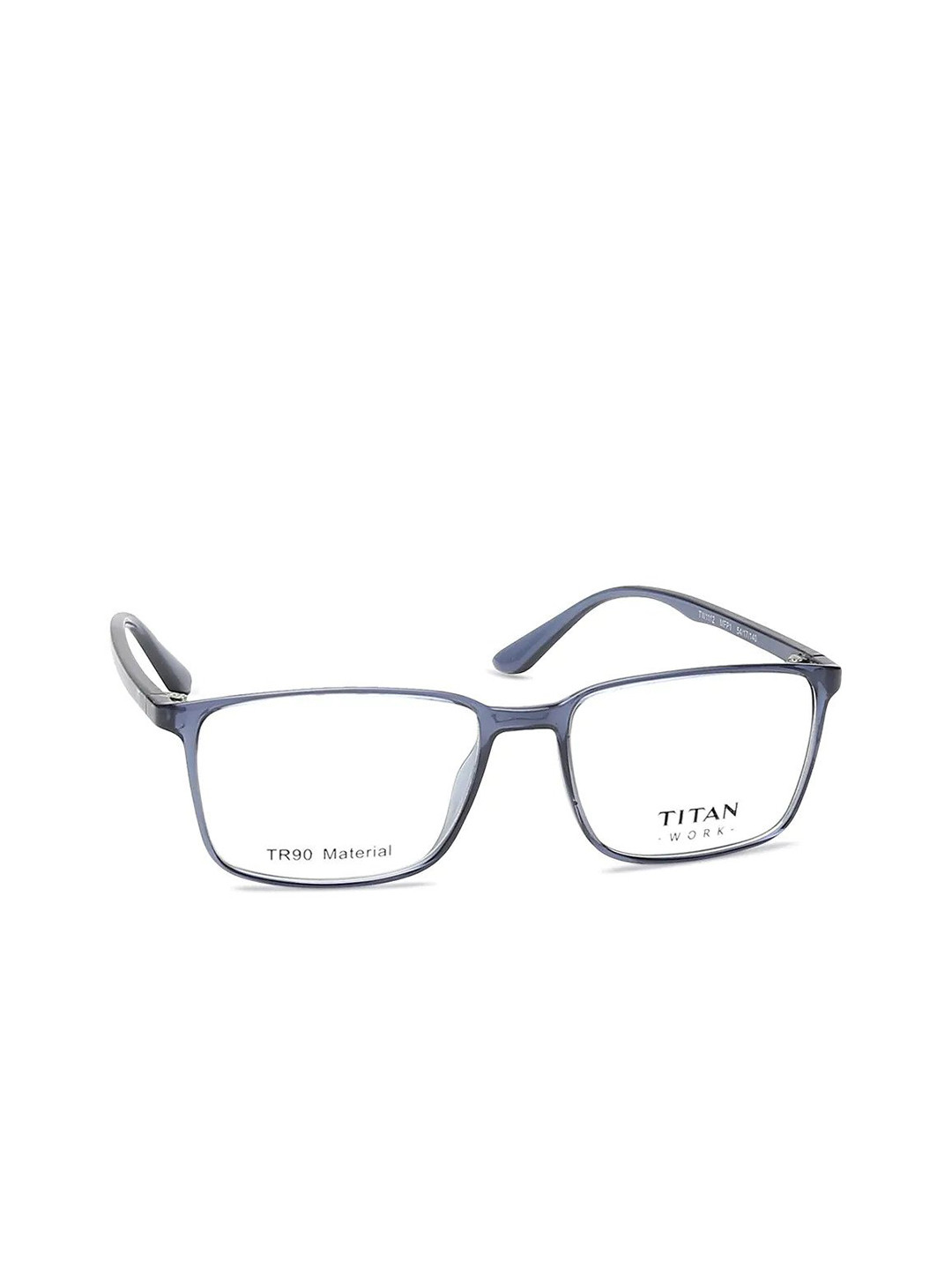 Buy Titan Unisex Grey Full Rim Square Frames 7443008 - Frames for ...
