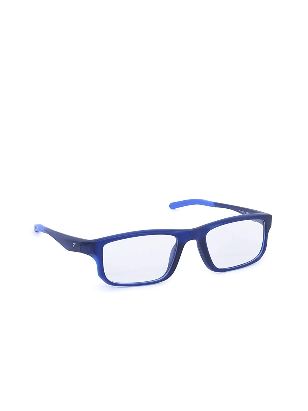 Buy Titan Unisex Blue Full Rim Rectangle Frames - Frames for Unisex ...