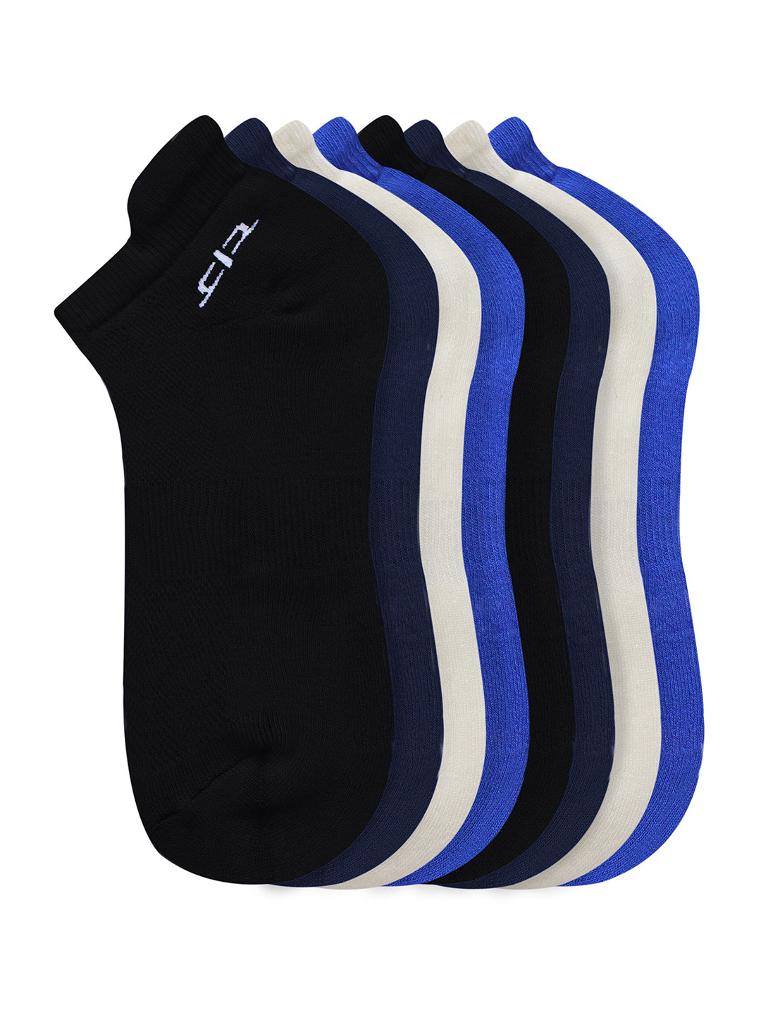 Buy Heelium Men Pack Of 8 Solid Bamboo Ankle Length Socks - Socks for ...