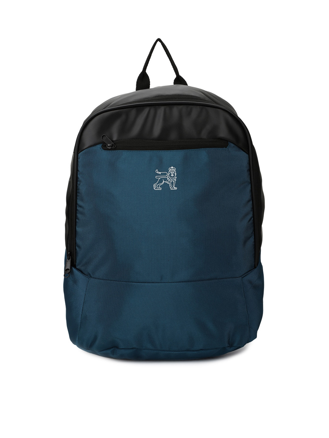 Buy Van Heusen Men Navy Blue & Black Backpack - Backpacks for Men ...