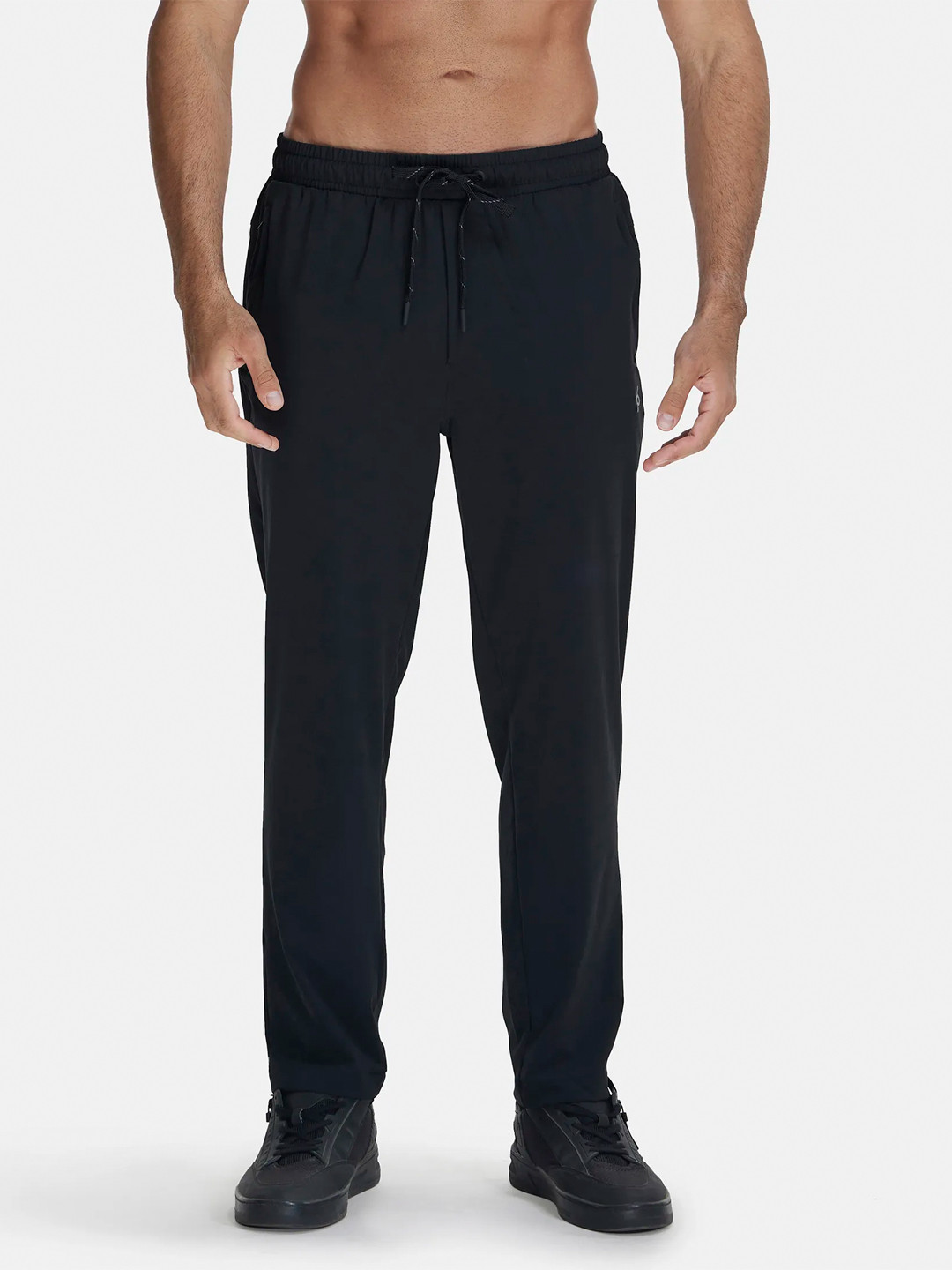 Buy Recycled Microfiber Stretch Trackpant With Zipper Pockets And ...