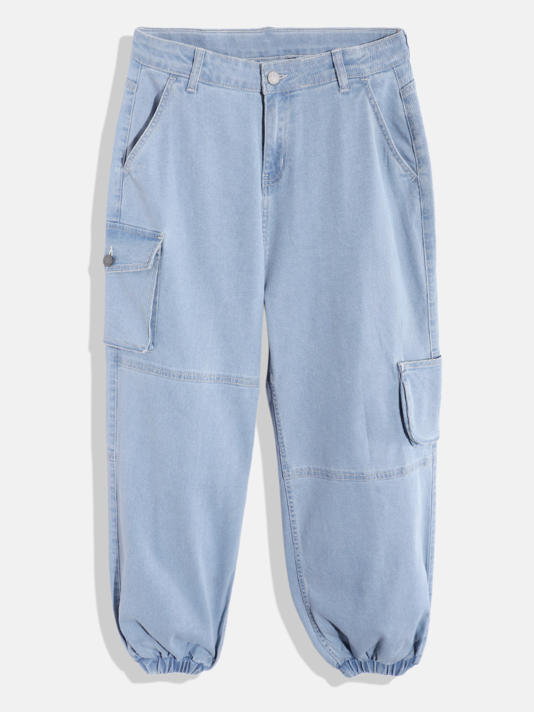 Buy DressBerry Teen Girls Mid Rise Stretchable Joggers - Jeans for ...