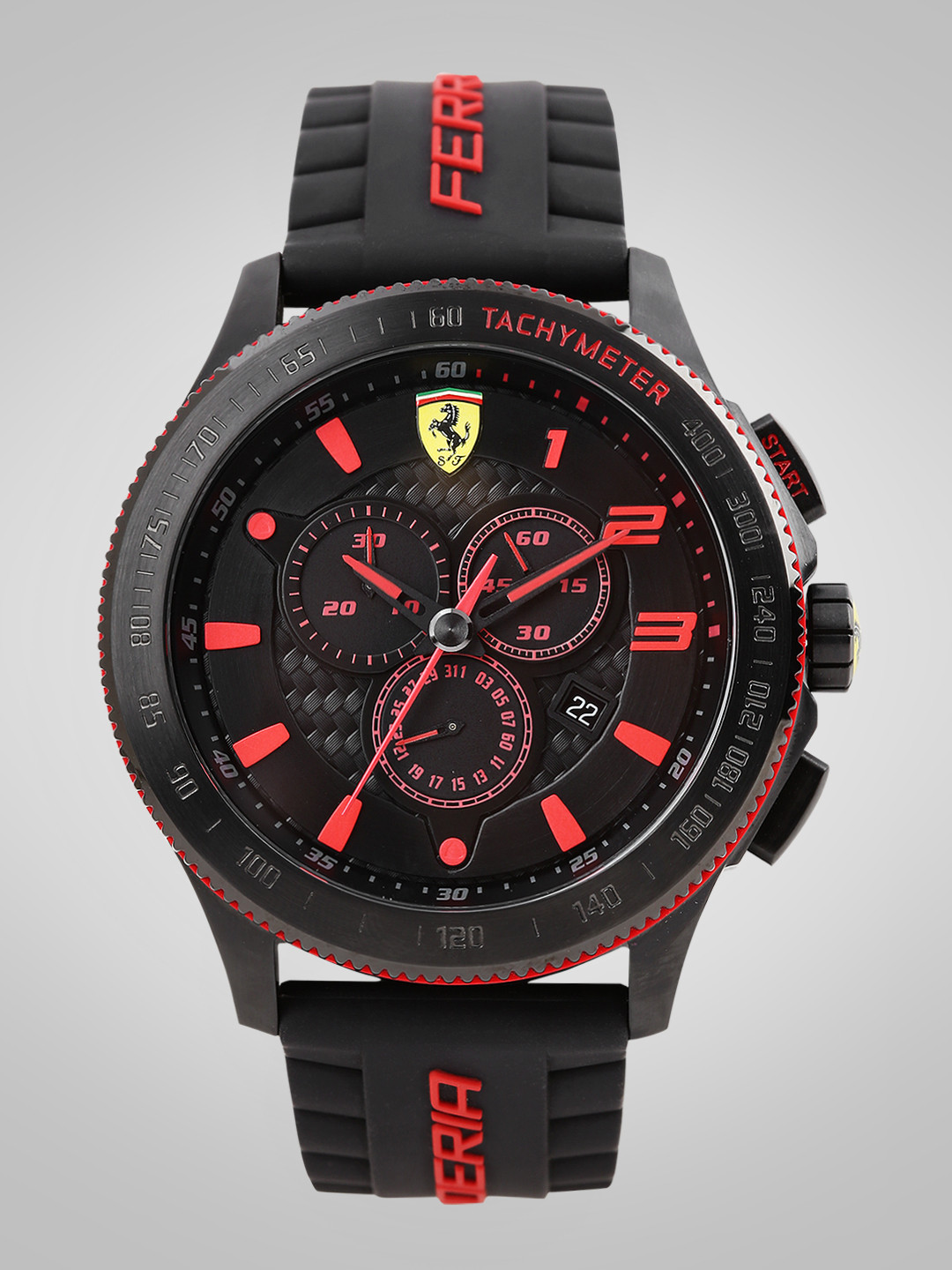 Buy SCUDERIA FERRARI Men Black Scuderia XX Analogue Watch 0830138_SF ...