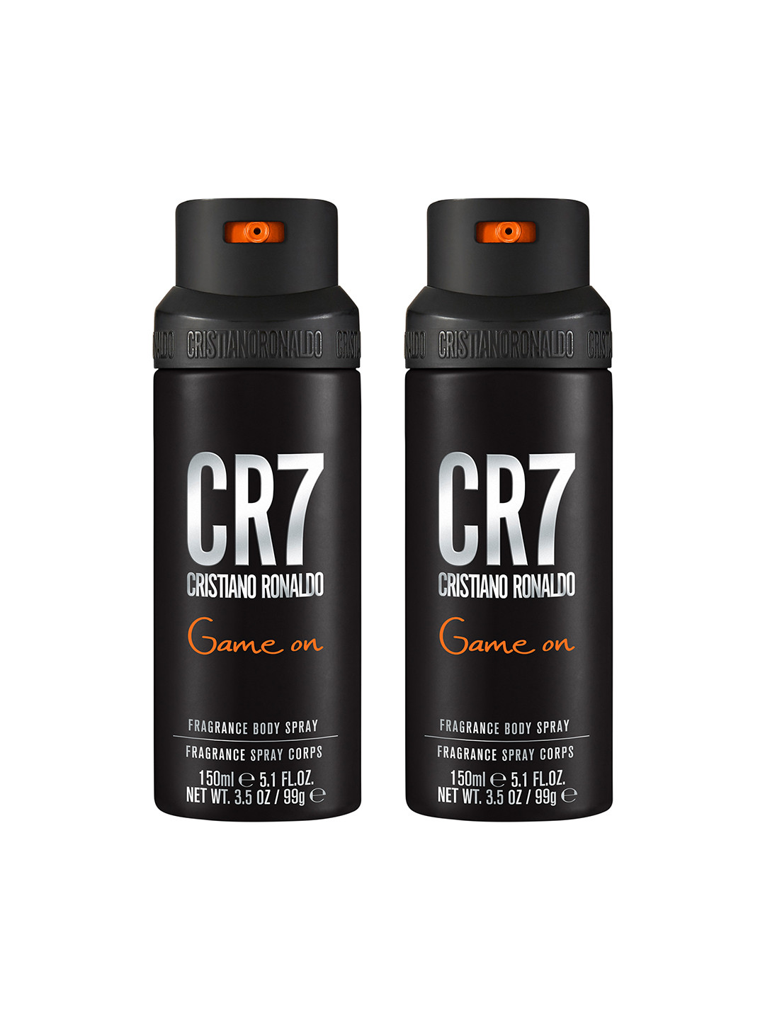 Buy CRISTIANO RONALDO Men Set Of 2 CR7 Game On Body Spray - Deodorant ...