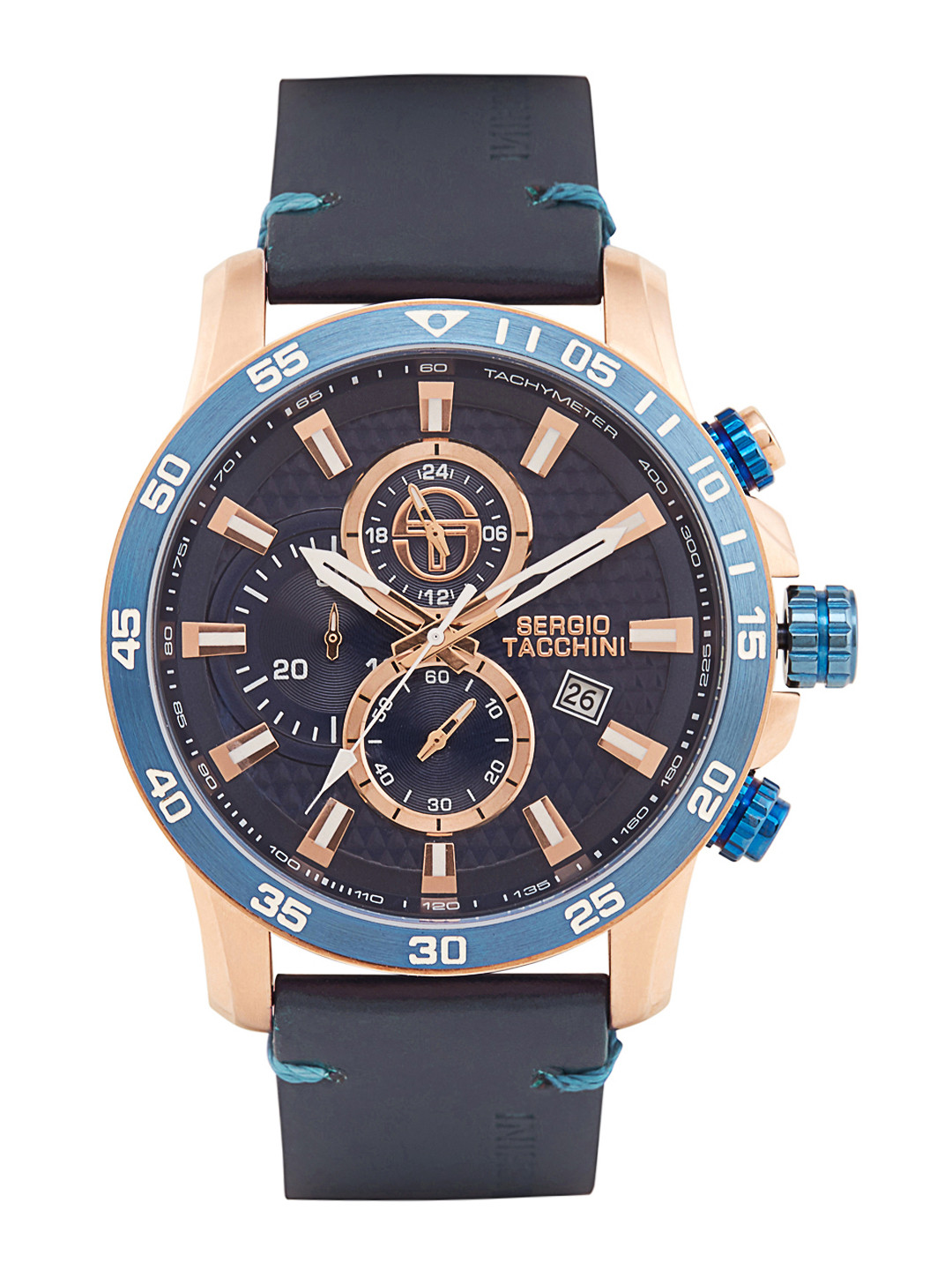 Buy Sergio Tacchini Men Black Analogue Watch ST.1.118.03 - Watches for ...