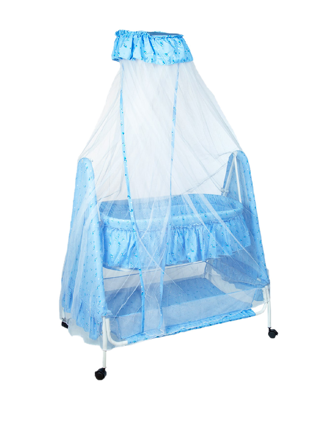 Buy ME N MOM'S MeeMee Kids Blue Printed Cradles - Cradles for Unisex ...