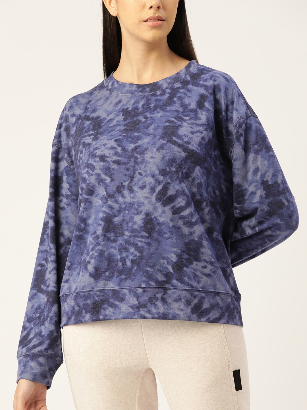 Buy Macy's Jenni Blue Print Top - Tops for Women 19079286 | Myntra