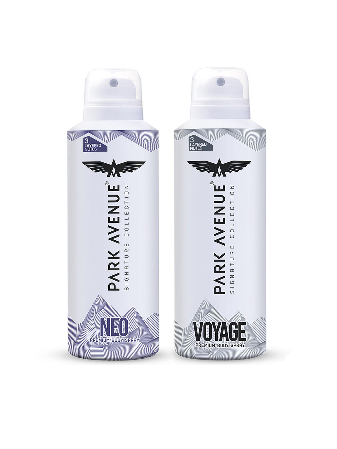 Buy Park Avenue Men Set Of Signature Neo & Voyage Premium Body Spray ...