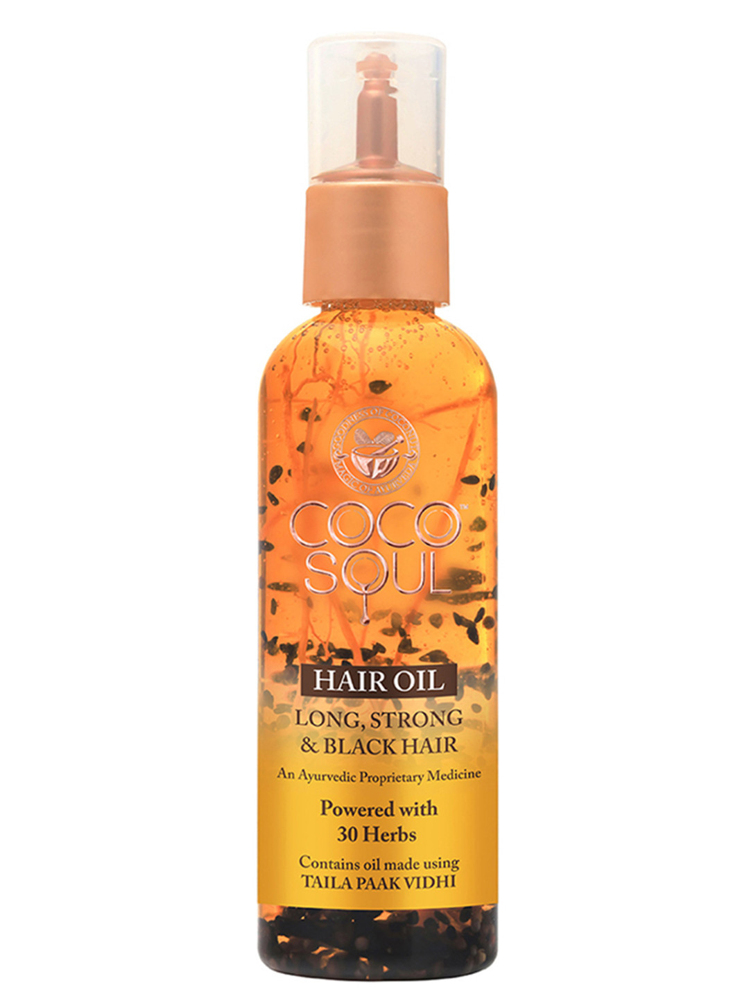 Buy Coco Soul Ayurvedic Nourishing & Conditioning Hair Oil 95ml - Hair ...