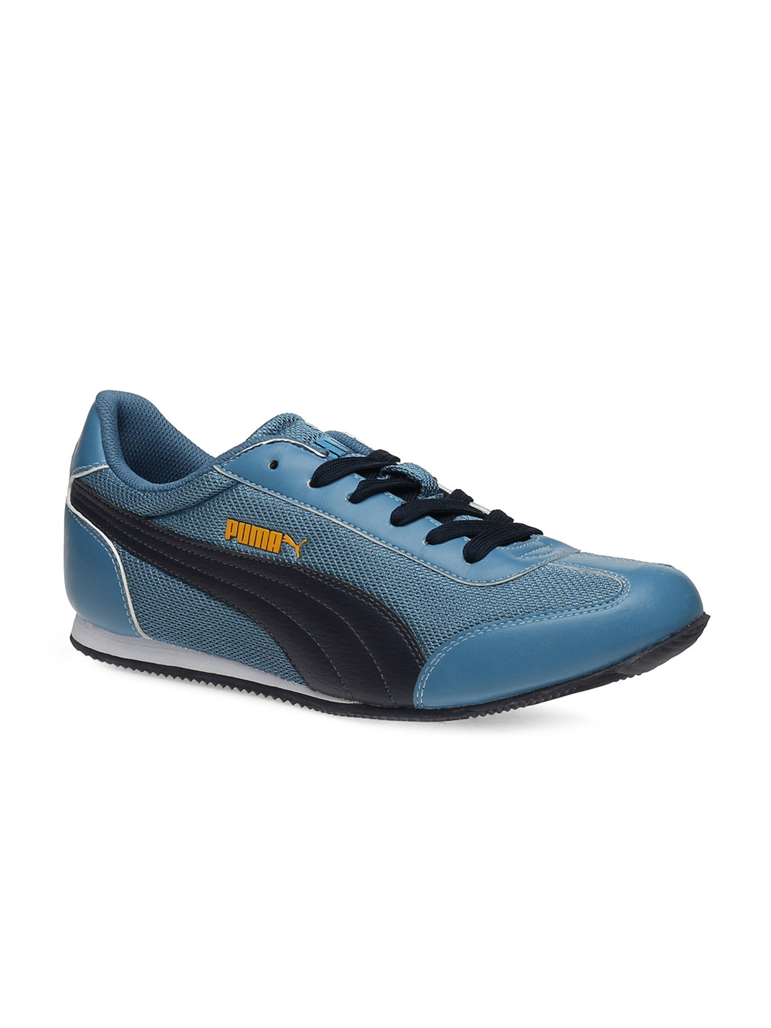 Buy Puma Men Blue 76 Runner DP Sneakers - Casual Shoes for Men 1908989 ...