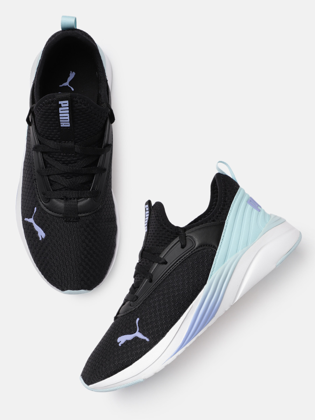 Buy Puma Women Black Softride Ruby Luxe Running Shoes - Sports Shoes ...