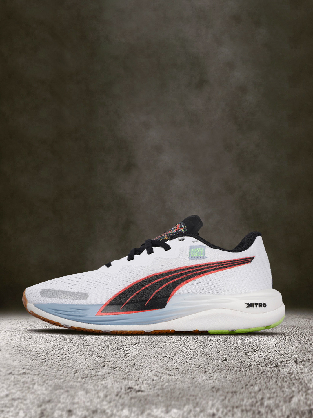 Buy Puma X First Mile Women White Solid Velocity Nitro 2 Running Shoes ...