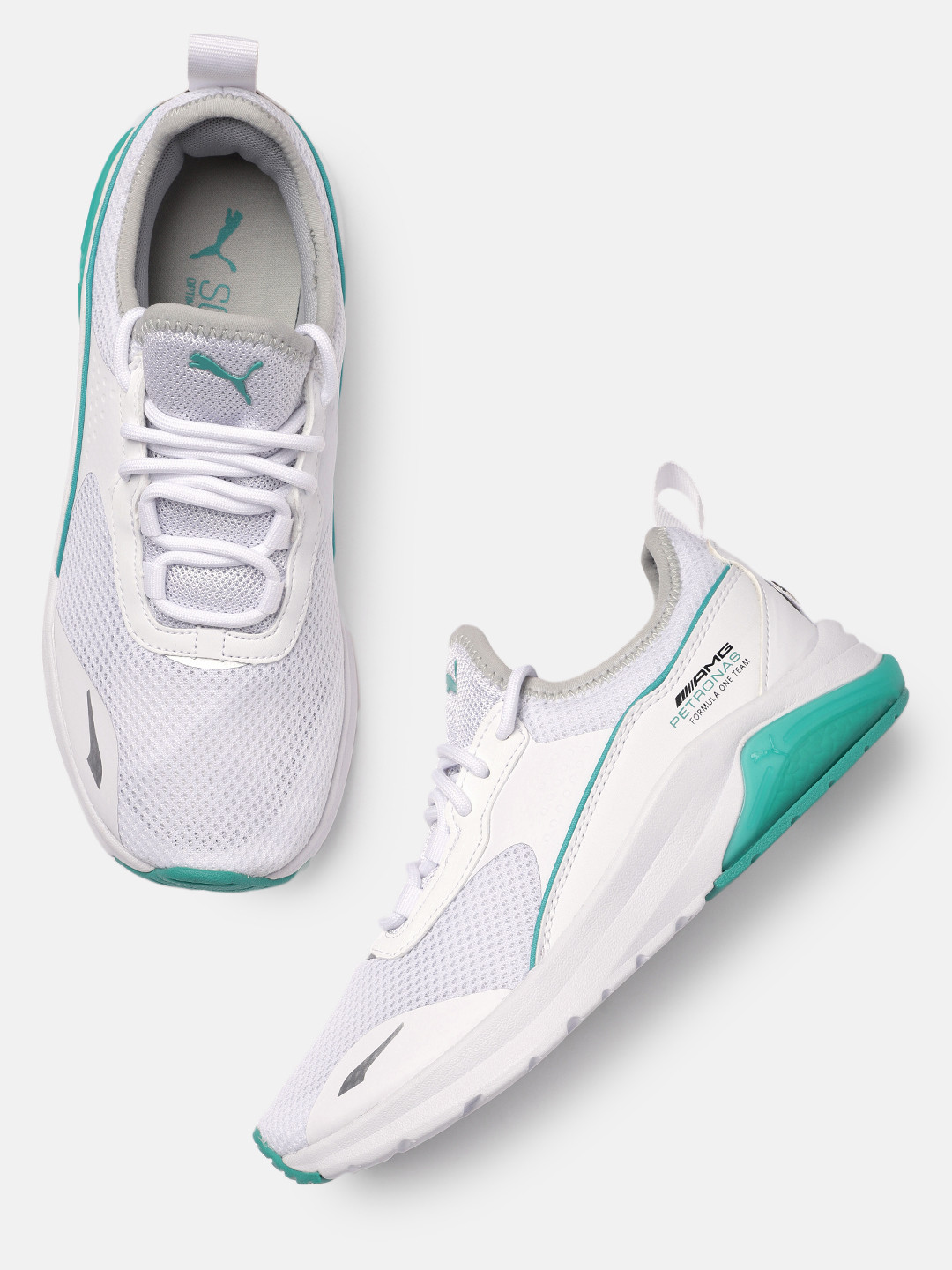 Buy PUMA Motorsport Unisex White MAPF1 Electron E Pro Sneakers - Casual ...