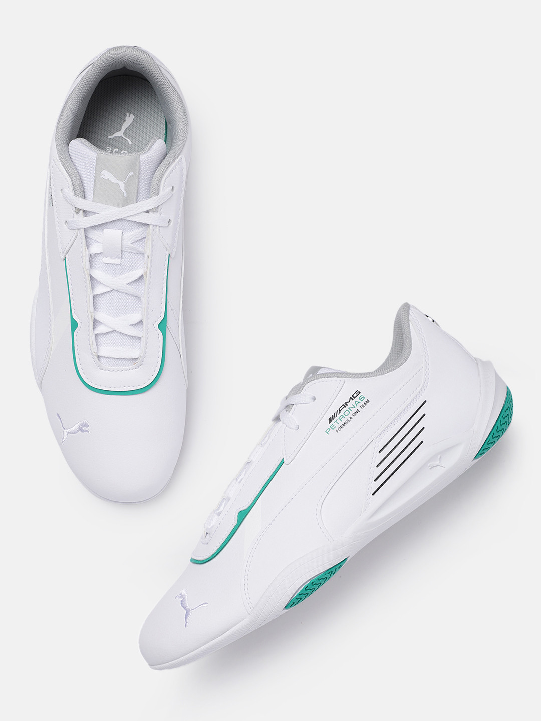 Buy PUMA Motorsport Unisex White Solid Mercedes AMG Petronas F1 R Cat ...