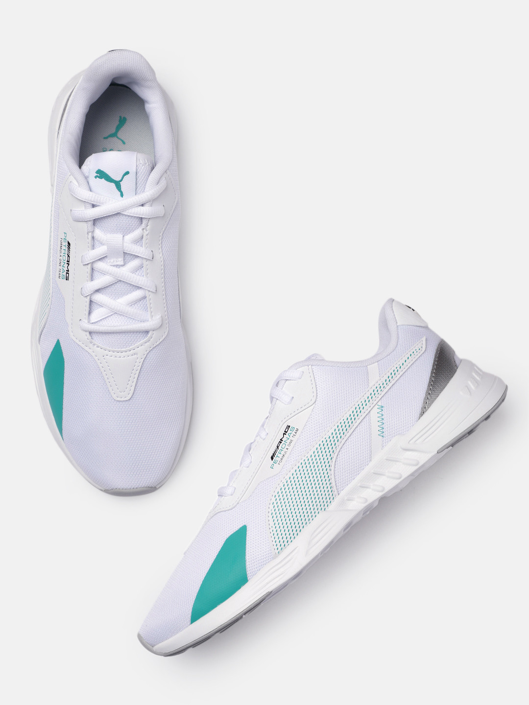 Buy PUMA Motorsport Unisex White Solid MAPF1 Tiburion Regular Sneakers ...