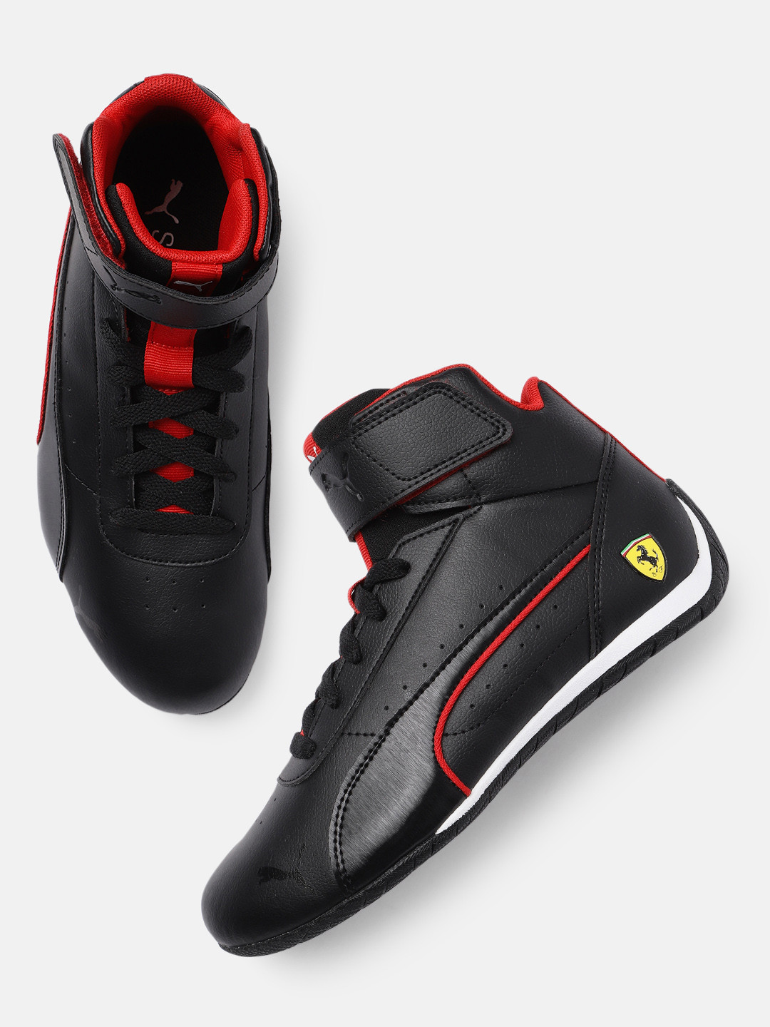 Buy PUMA Motorsport Unisex Black Ferrari Neo Cat Sneakers - Casual ...